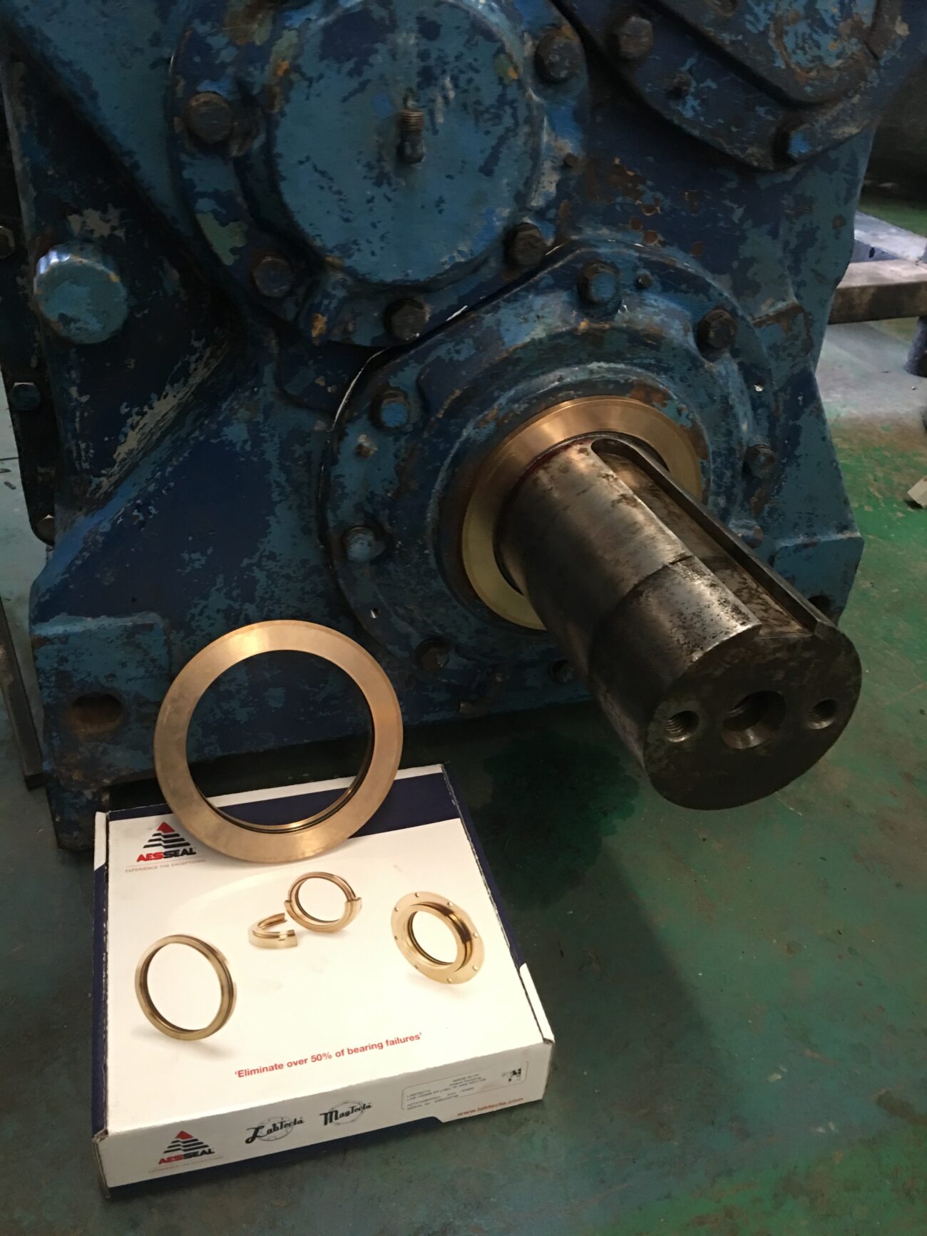 งาน Bearing Protection สำหรับ Gear Box - DPDEE Supply & Solution บริการ ...